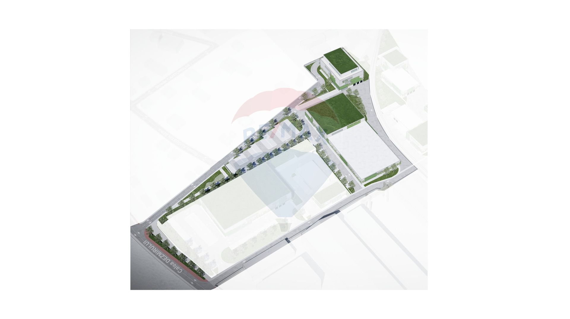 Land Inside the built-up area 16859 sqm, for sale Cluj-Napoca, Aeroport ...